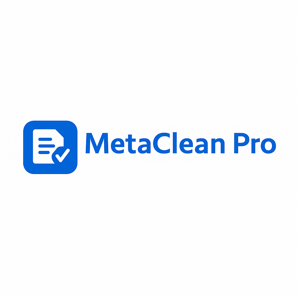 MetaClean Pro - Strip Metadata in Seconds. Stay Anonymous.